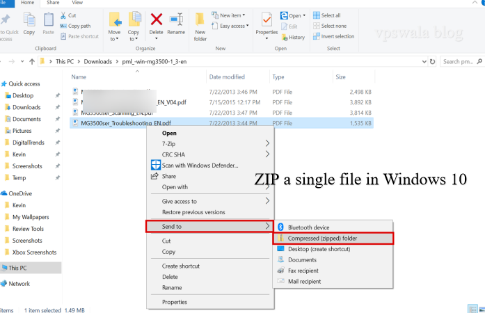 How To Create A ZIP File In Windows 10 Best VPS And Shared Hosting 